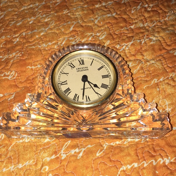 Quartz | Accents | Crystal Legend Clock | Poshmark